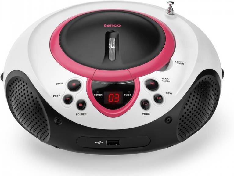 Lenco radio/cd - speler scd - Klokken.shop